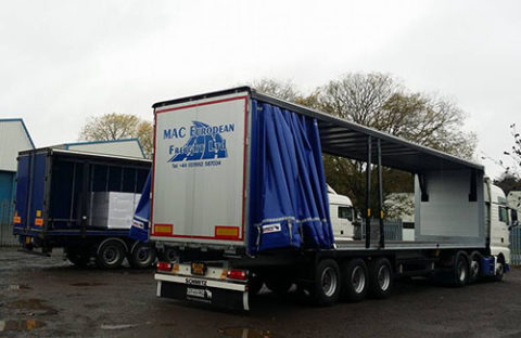 UK road haulage from MAC European, established in 2001